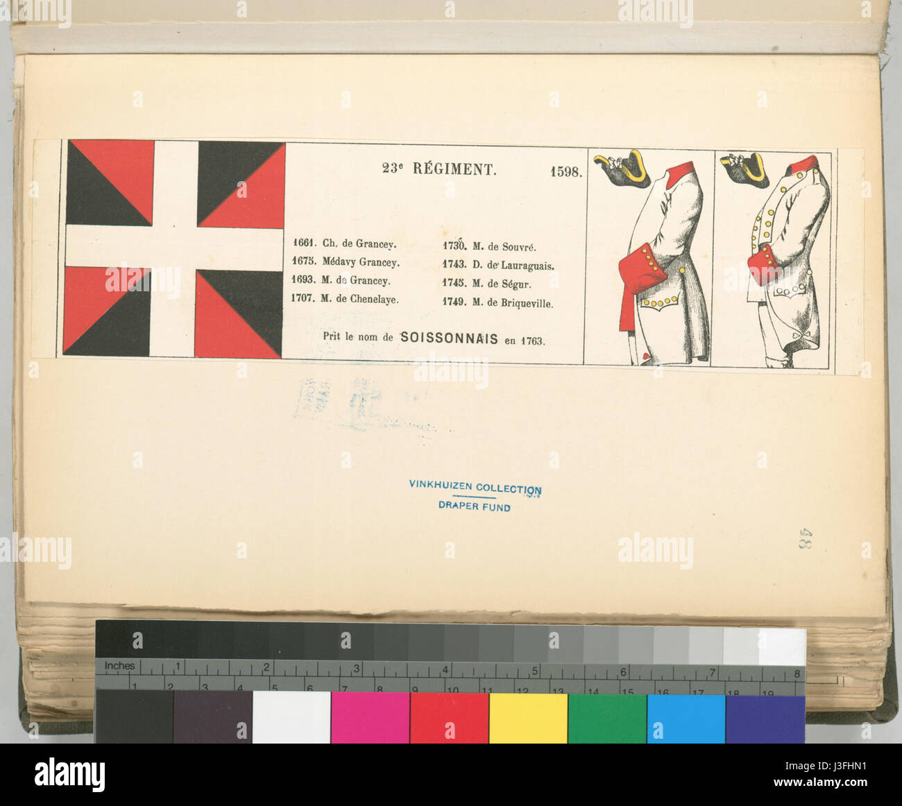 This 1764 map of France, preserved at the New York Public Library ...