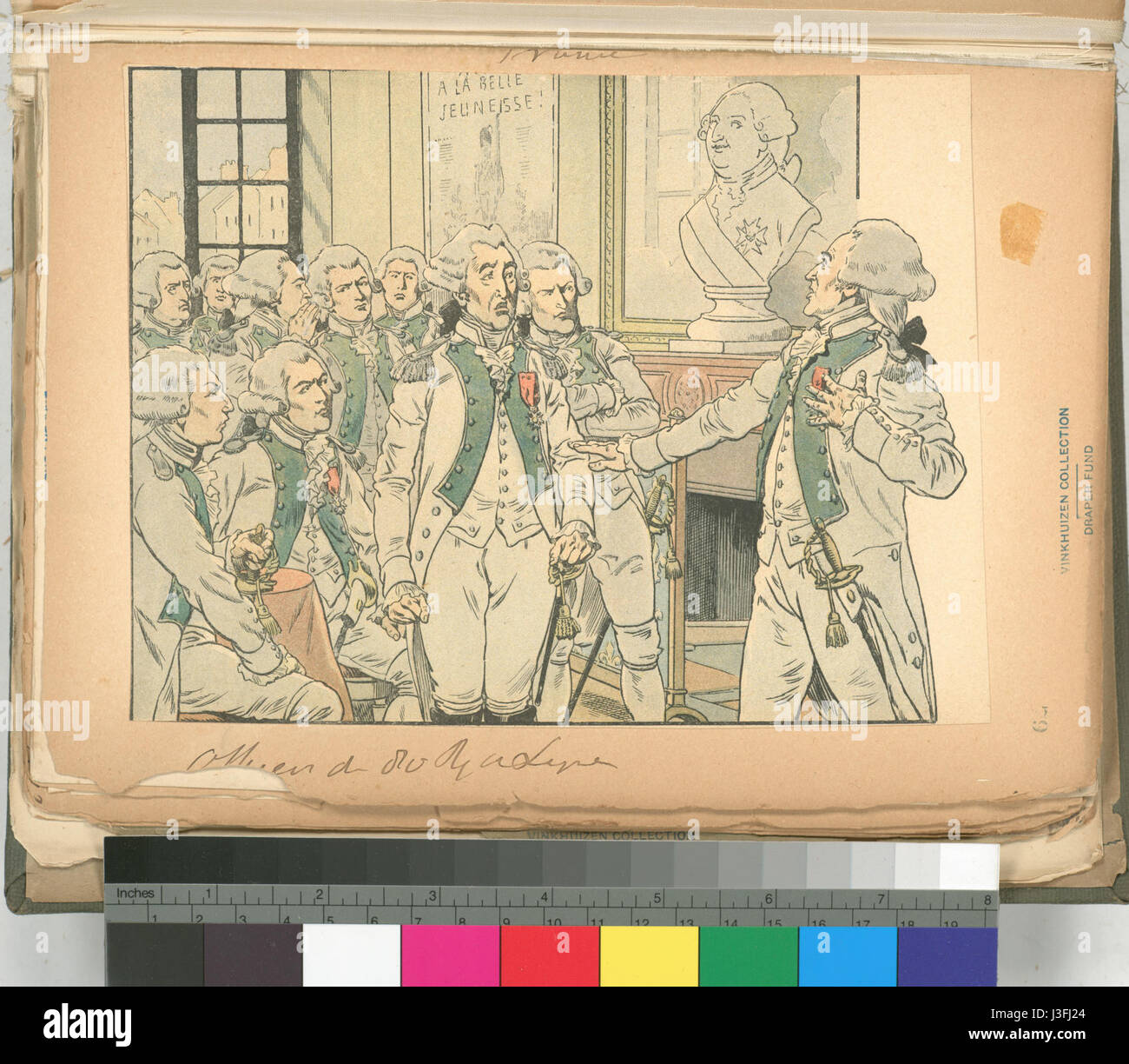 This image from 1791-1792 captures a critical period in French history ...