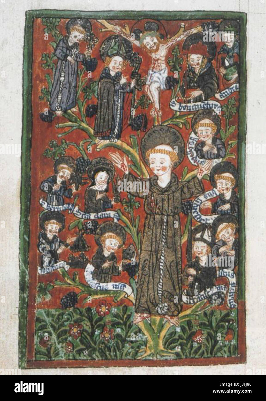 The Franziskanerstammbaum is likely a genealogical record or family ...
