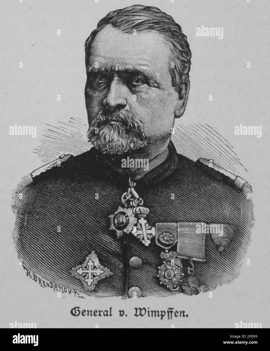 General von Wimpffen was a German military officer, known for his ...
