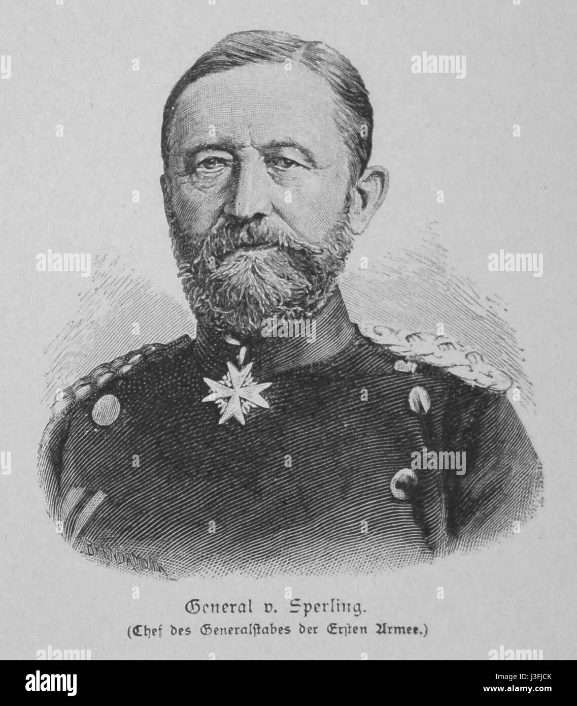 General von Sperling was a notable military figure known for his ...