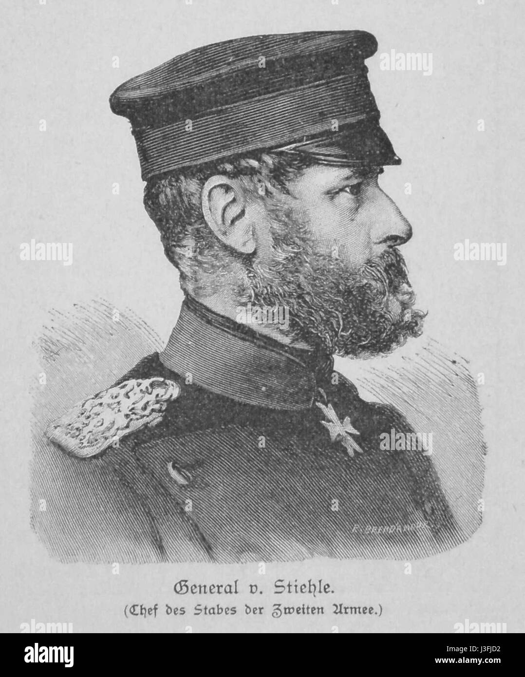 General von Stiehle was a military figure, possibly from the Prussian ...