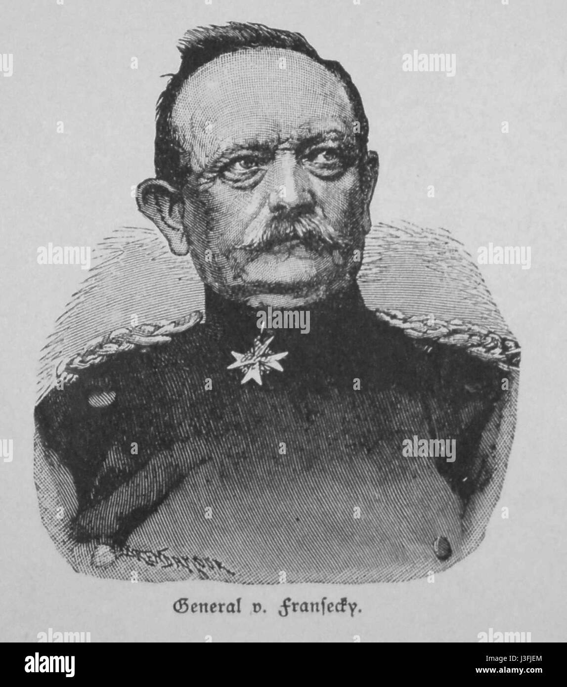 General von Fransecky was a notable German military officer during the ...