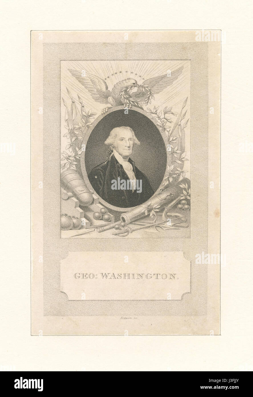 This image depicts George Washington, the first President of the United ...