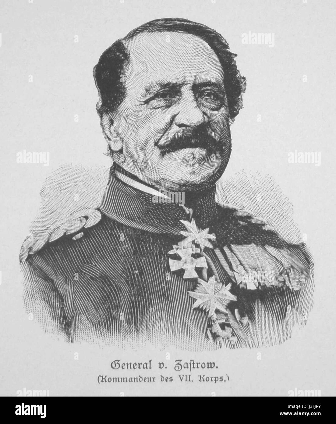 General von Zastrow was a Prussian military officer known for his role ...