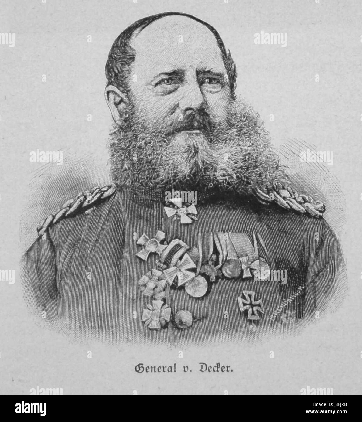 General von Decker Stock Photo - Alamy