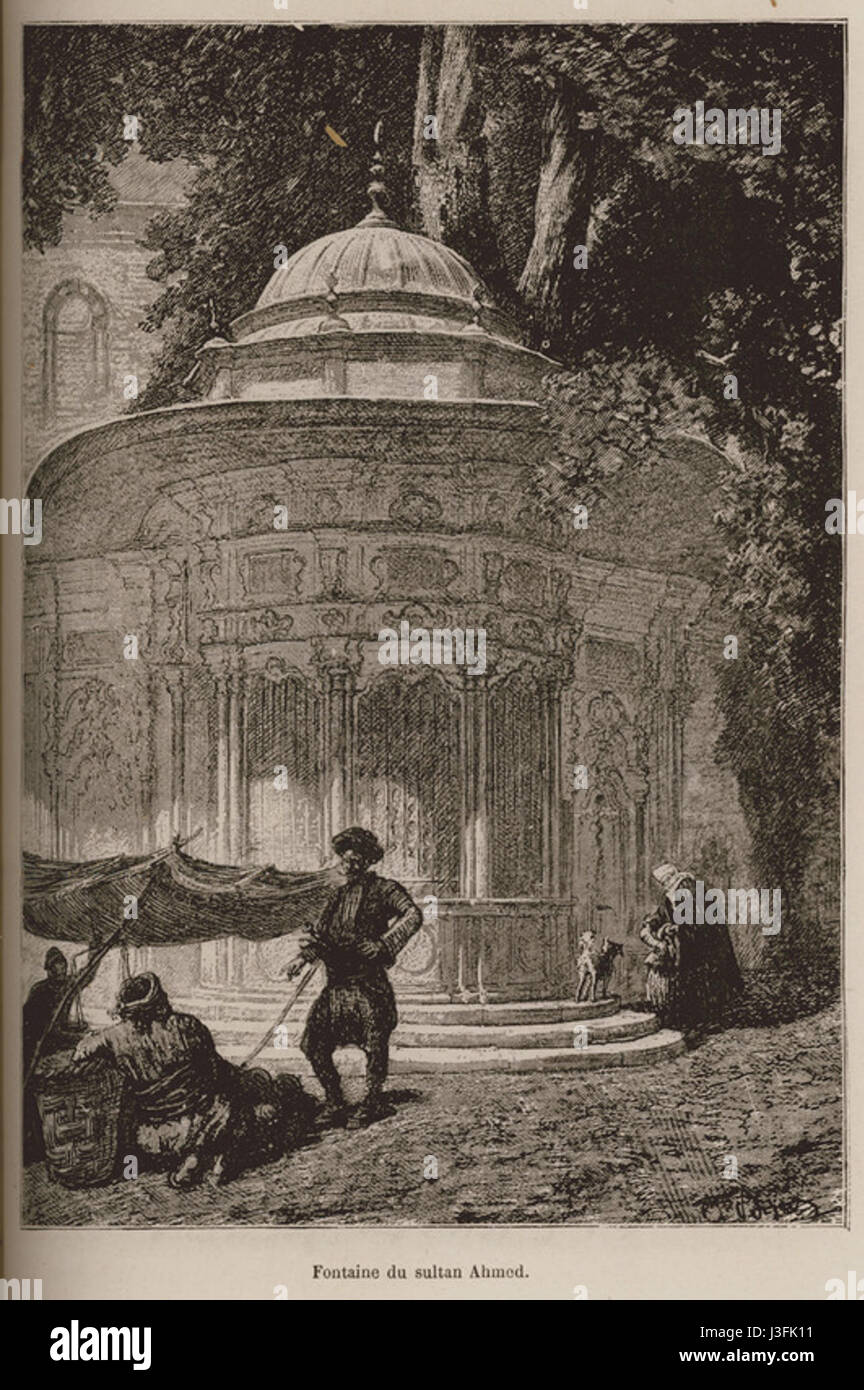 Fontaine de sultan ahmed hi-res stock photography and images - Alamy