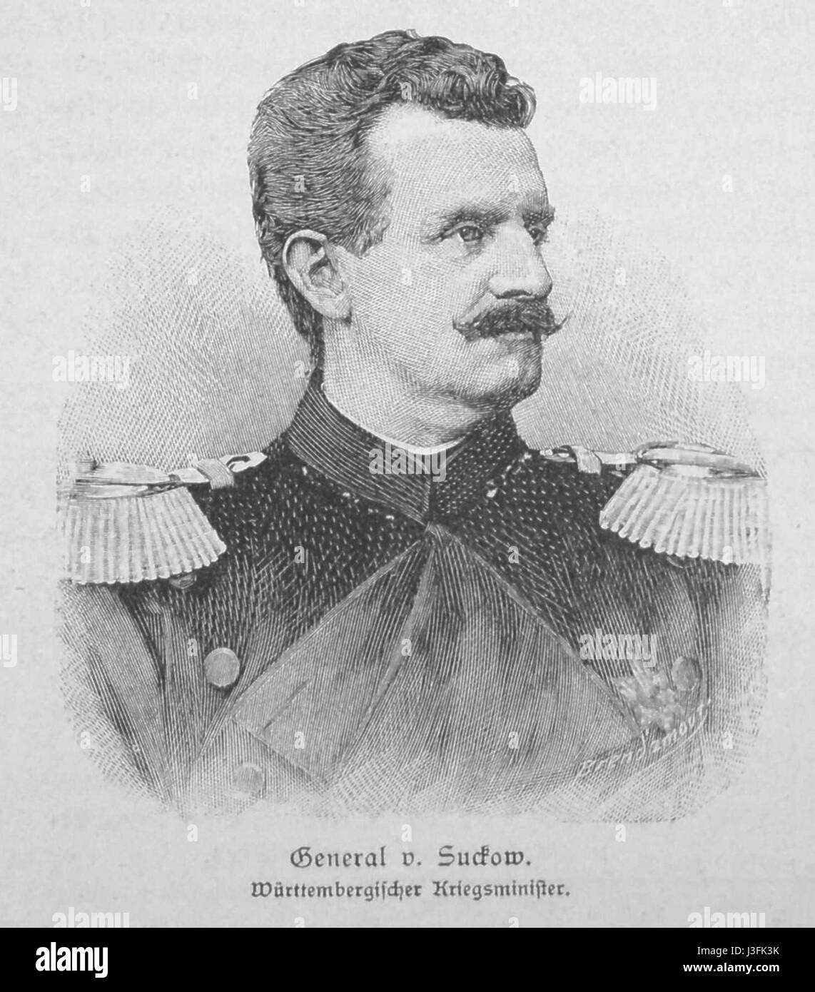 General von Suckow Stock Photo - Alamy
