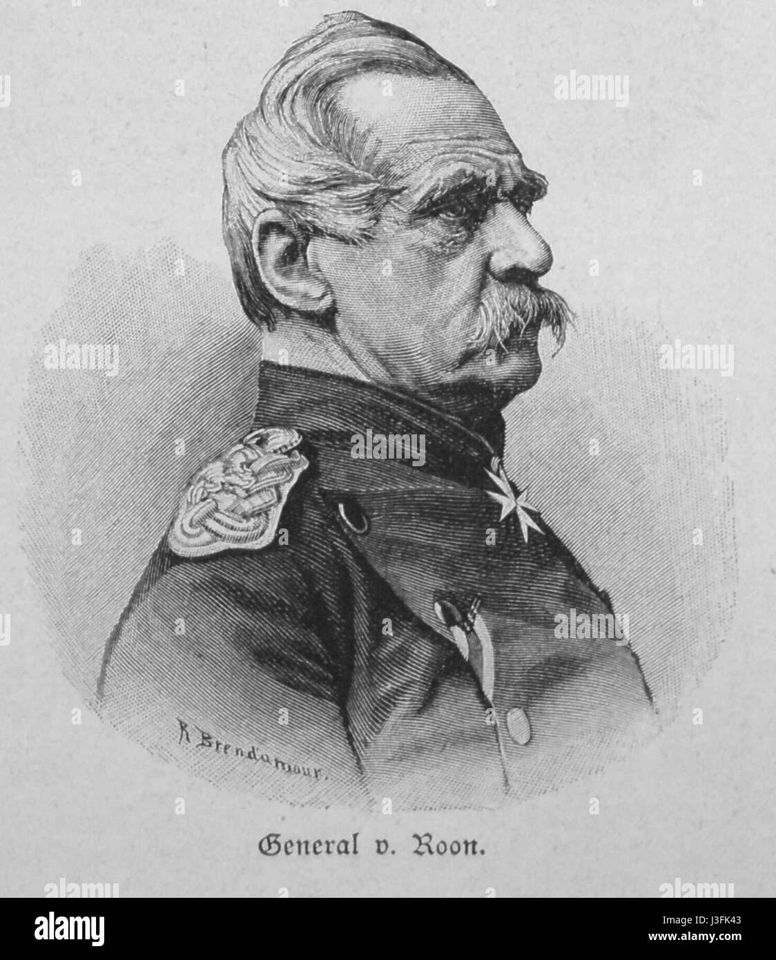 General von Roon was a prominent Prussian military figure, known for ...