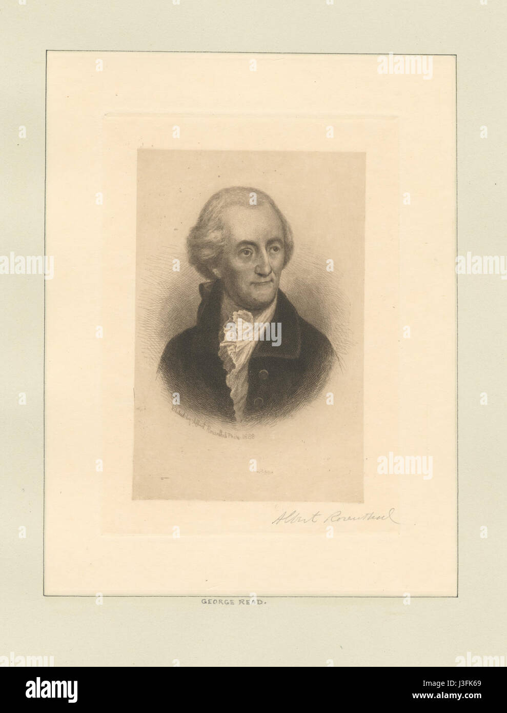 George Read (NYPL NYPG97 F84 423449 Stock Photo - Alamy