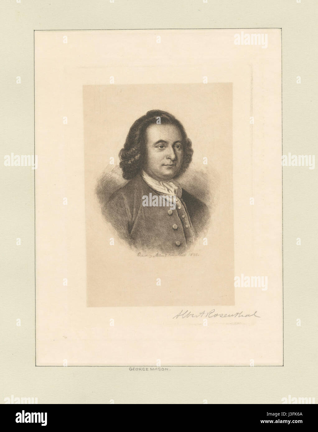 George mason illustration hi-res stock photography and images - Alamy