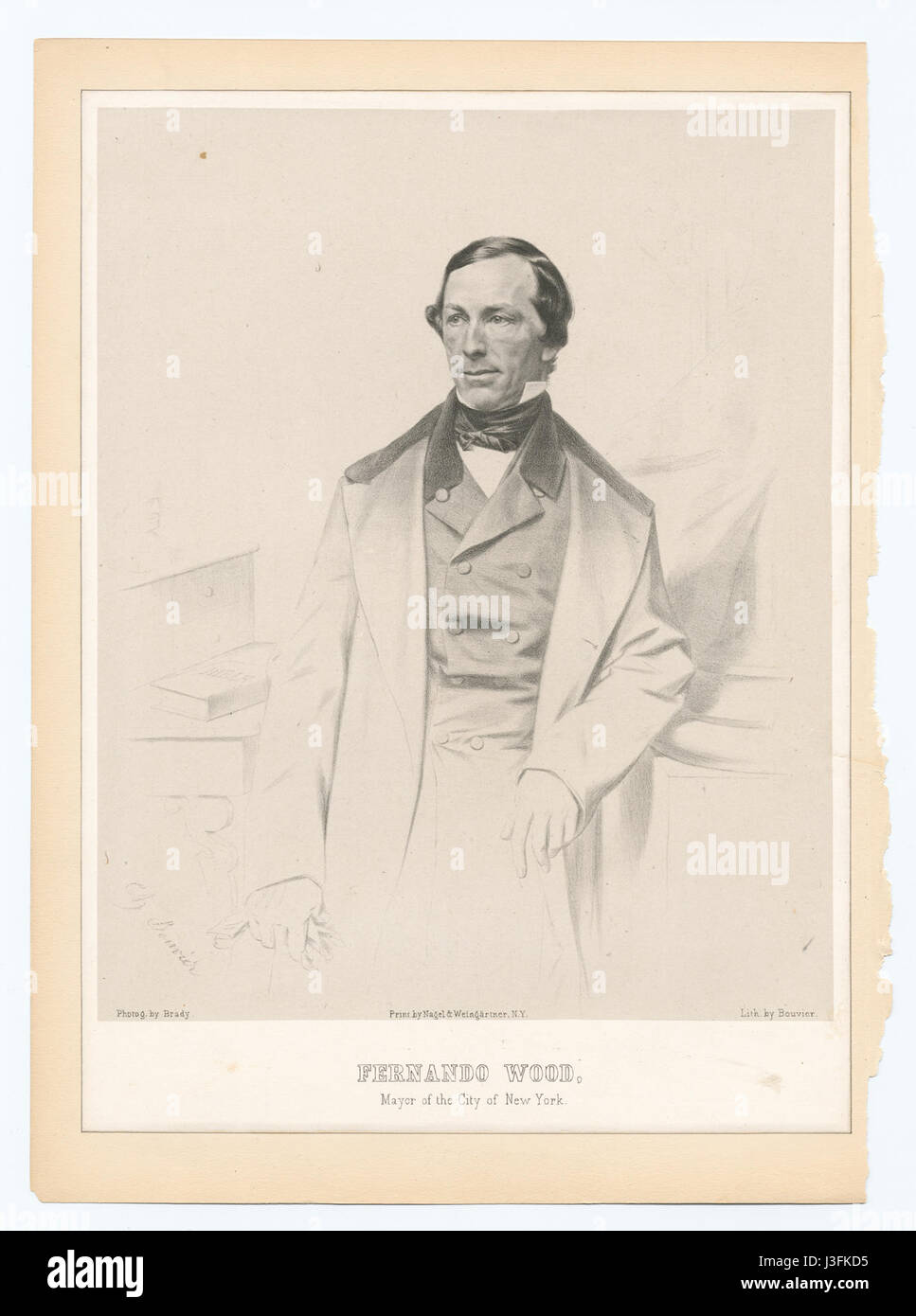 Fernando Wood served as the 37th Mayor of New York City, known for his ...