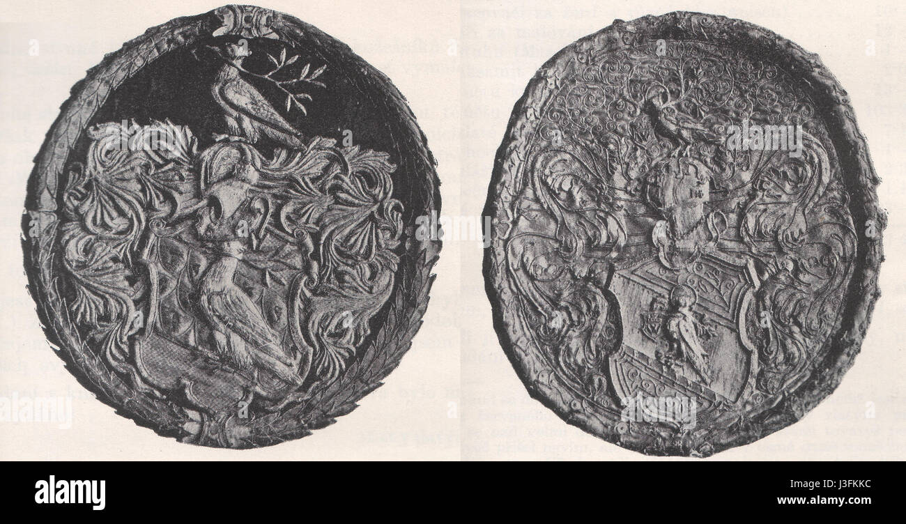 The funeral shields of the Furriers of Prague, from the 18th century ...