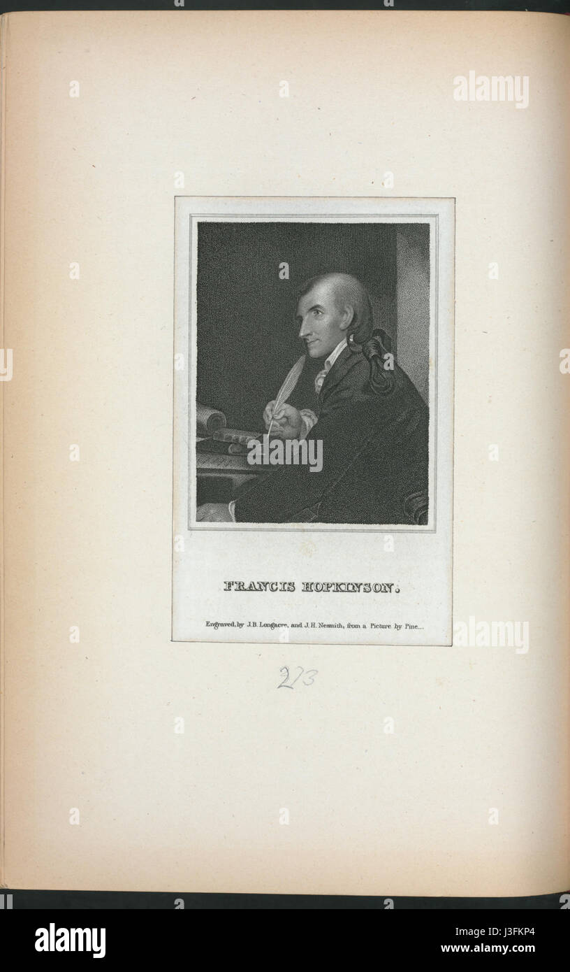Francis Hopkinson was an American composer, musician, and signer of the ...