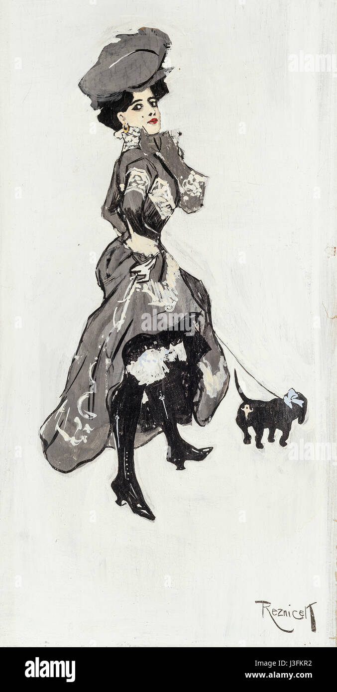 Ferdinand von Reznicek Colombine Stock Photo - Alamy