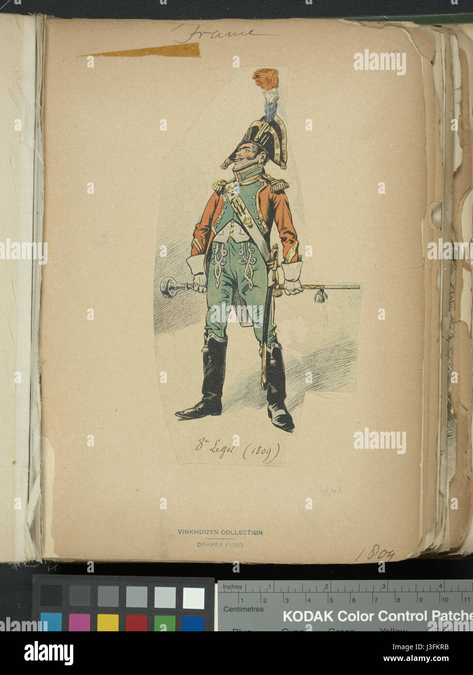 This map of France from 1809 offers insight into the geographical ...