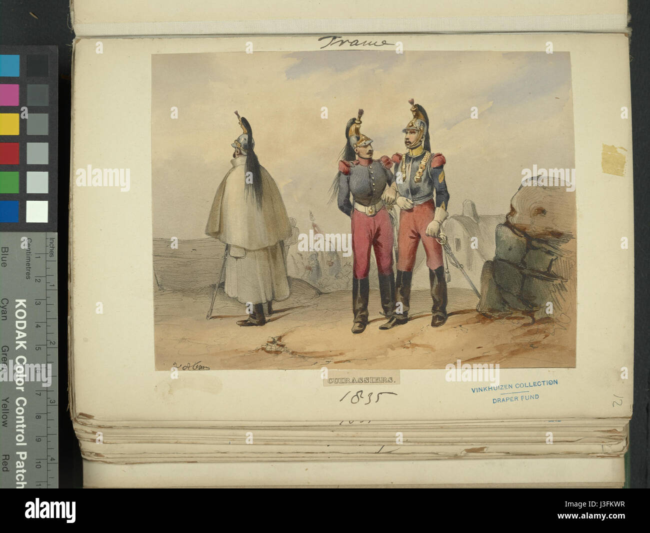 An illustration from France in 1835, depicting French society, culture ...