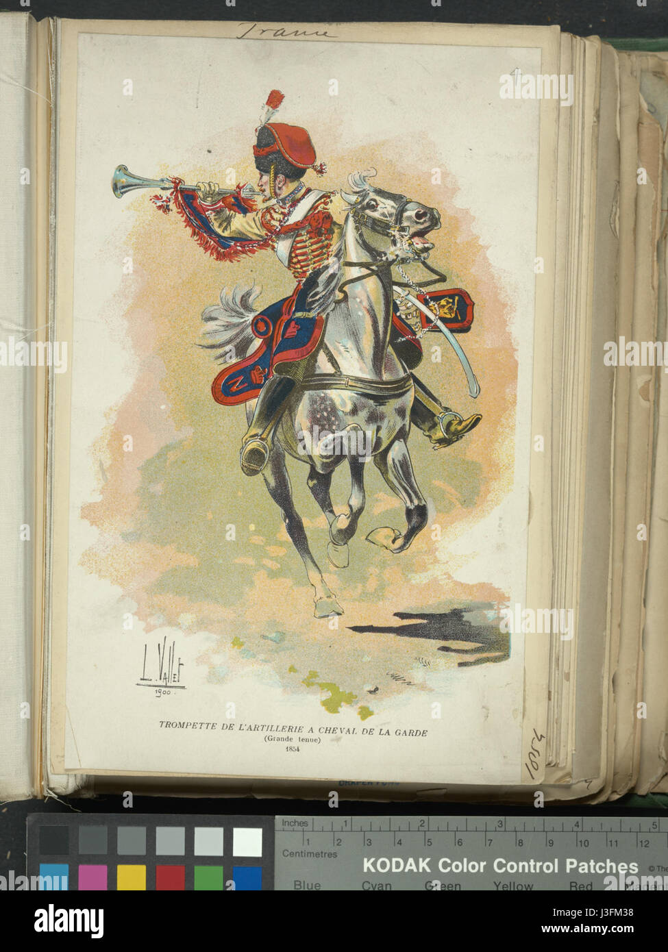 This historical map of France from 1854 to 1855 depicts the ...