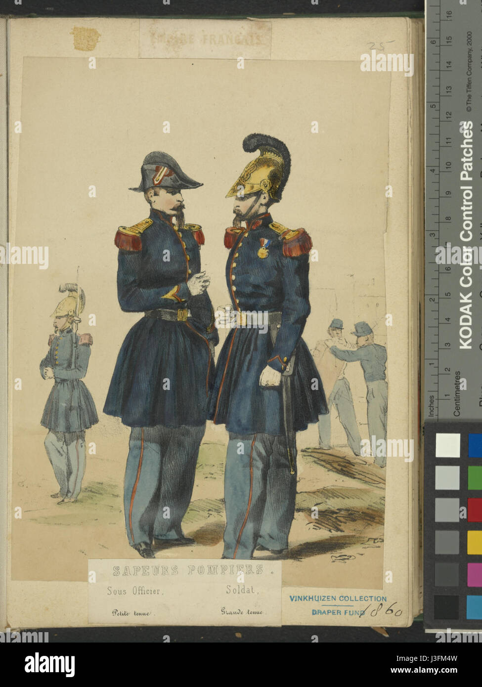 An image from 1860 depicting France, preserved in the New York Public ...