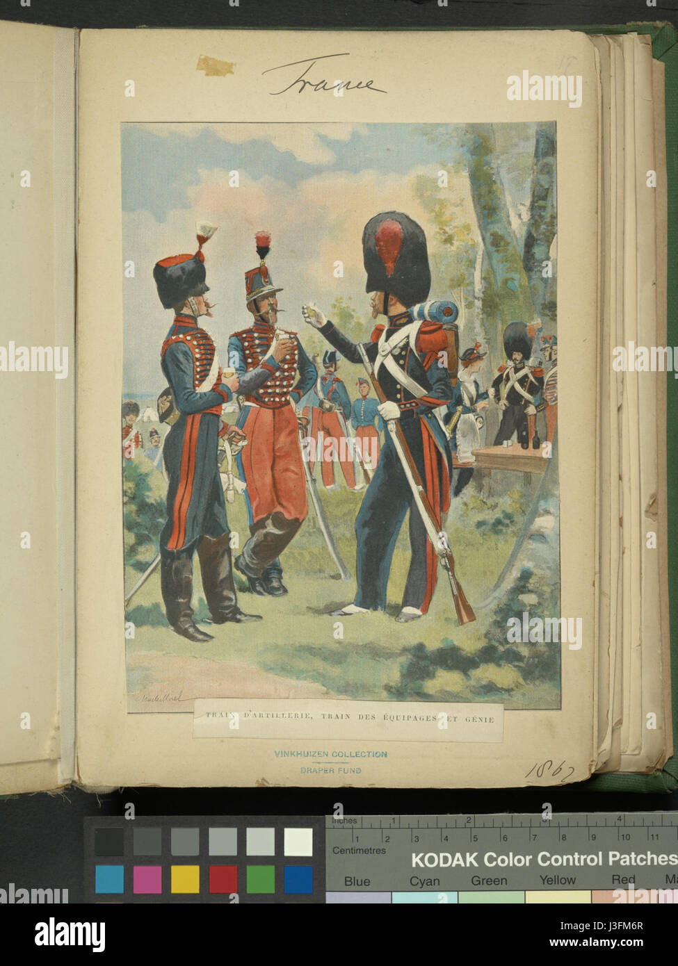 This image captures France in the years 1867 to 1869, a period of ...