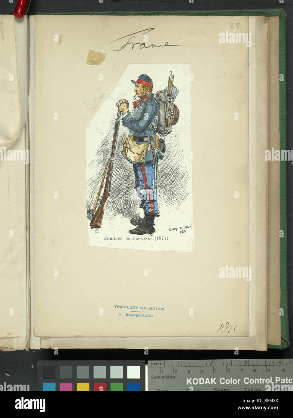 Map of france 1871 hi-res stock photography and images - Alamy