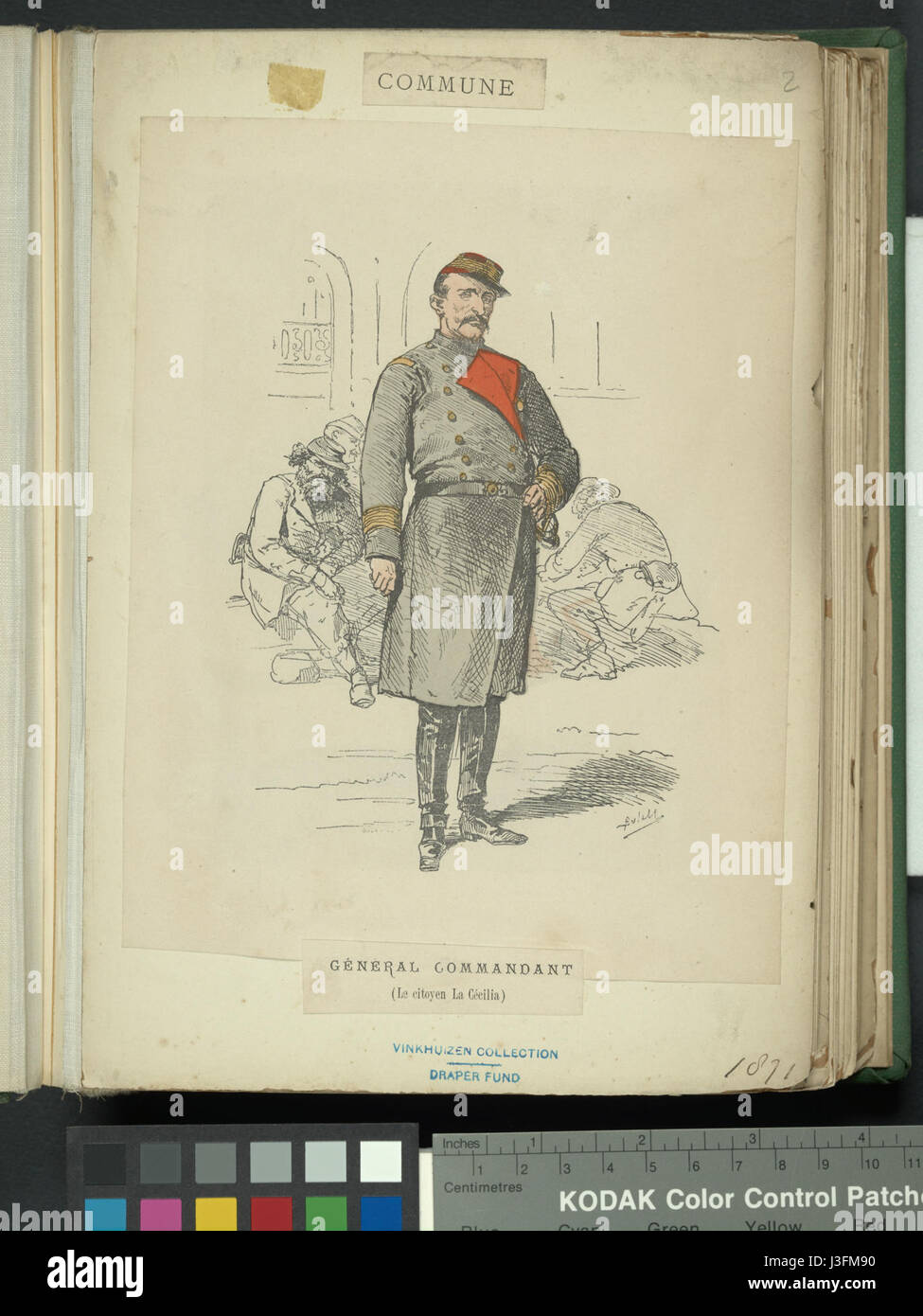 This image, labeled 'France, 1871', reflects a pivotal moment in French ...