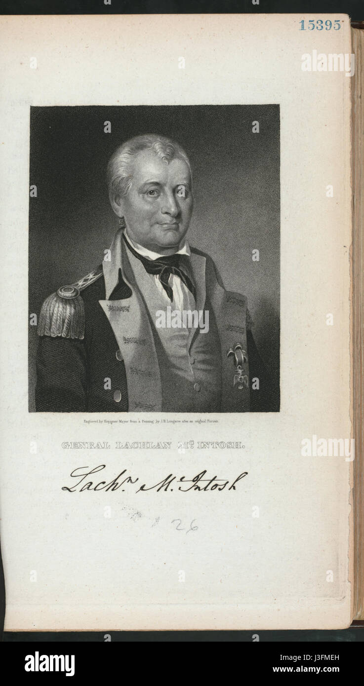 General lachlan mcintosh hi-res stock photography and images - Alamy