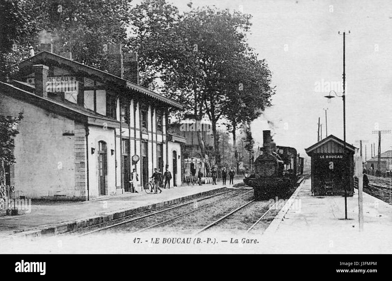Gare Boucau, built around 1900, is a historic railway station in France ...