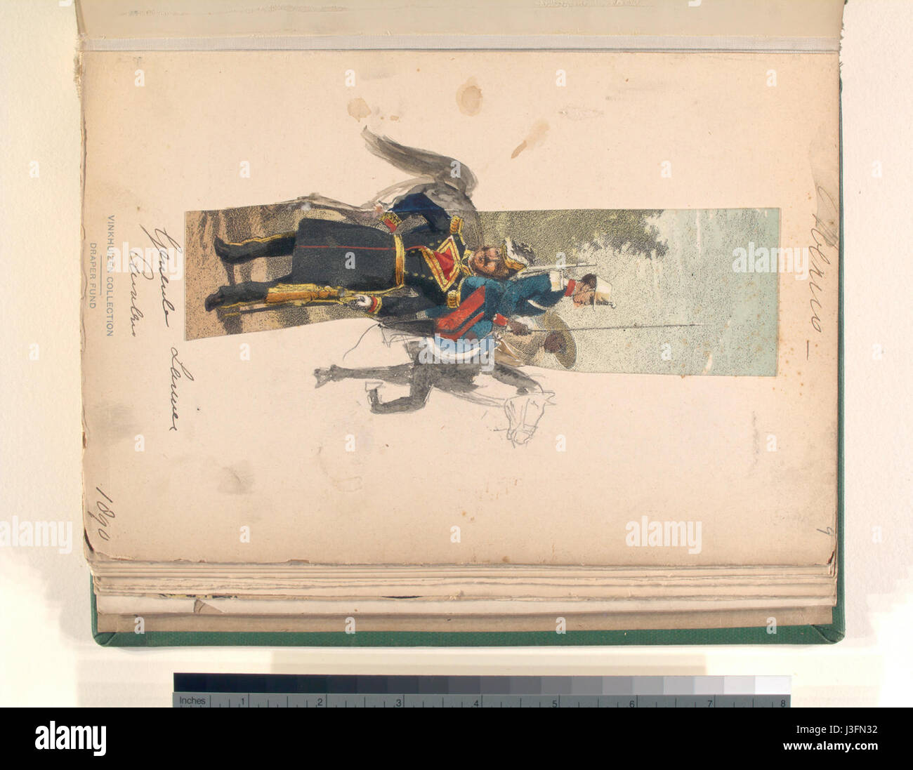 'Generale lanciere cavalerie' is a 1890 painting depicting a cavalry ...