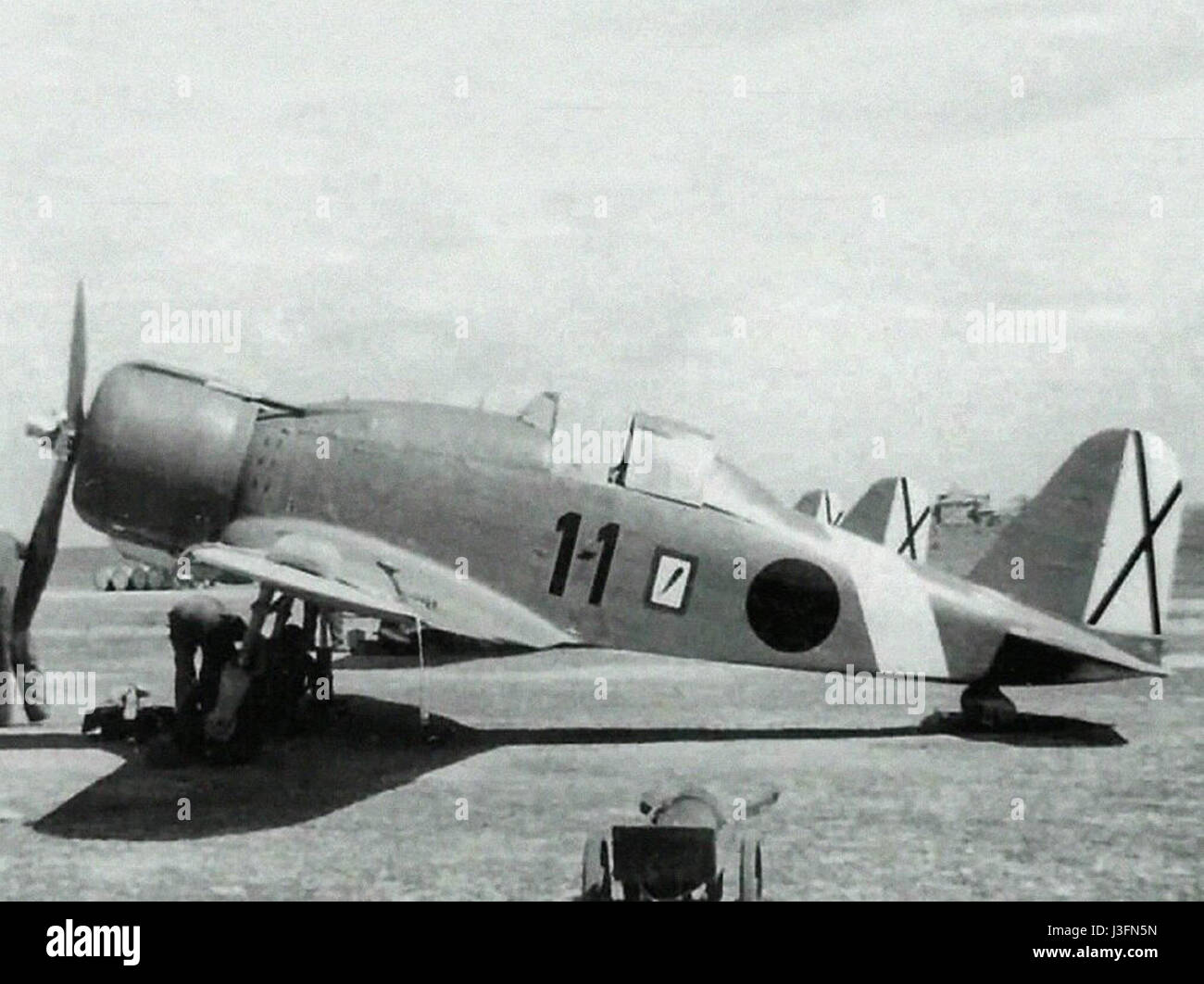 The Fiat G50, a 1930s Italian fighter aircraft designed by Mario ...