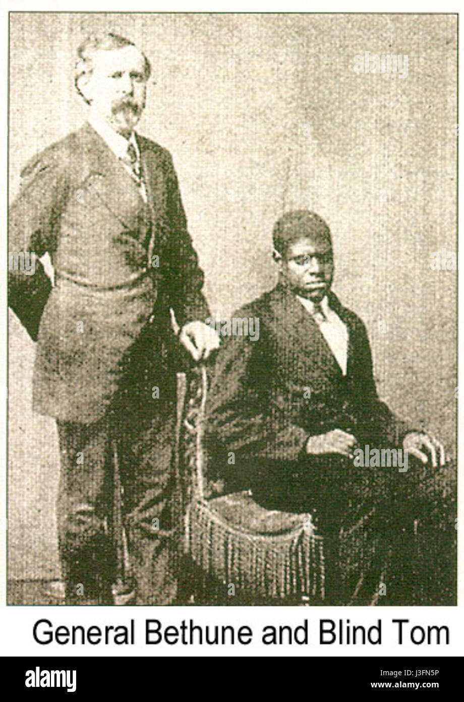 General Bethune and Blind Tom Wiggins were both prominent figures in ...