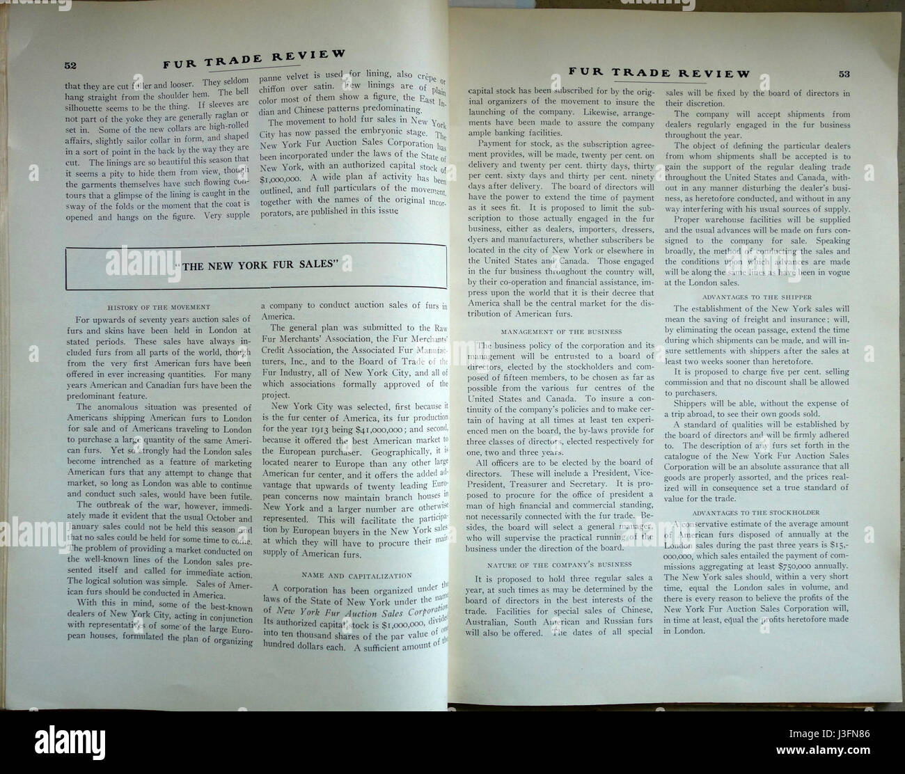 The Fur Trade Review, published in November 1914, provides insights ...