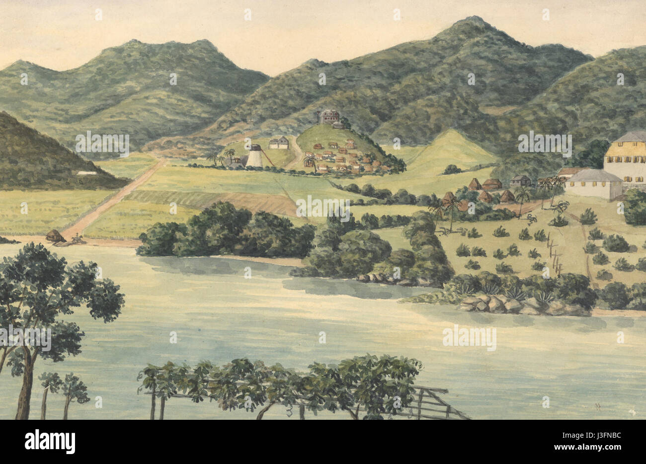 'Frederik von Scholten Carolina at Coral Bay, St. Jan' is a historical ...