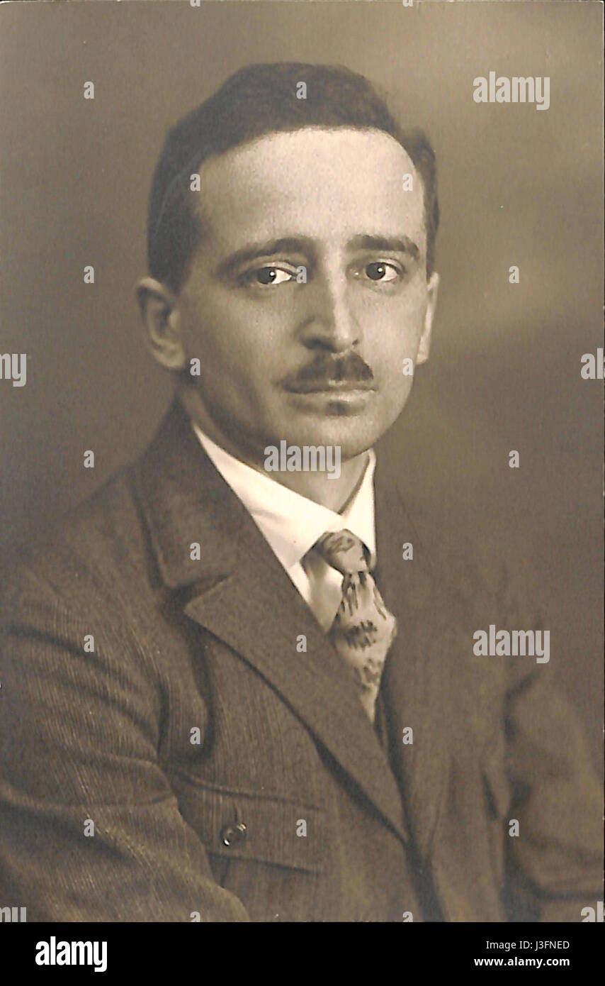 Georg Benjamin Portrait1926 Stock Photo - Alamy