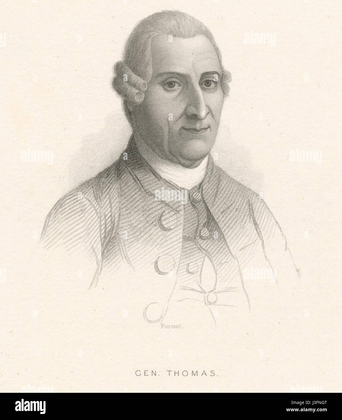 Gen. Thomas (NYPL Hades 280241 1253522) (cropped Stock Photo - Alamy