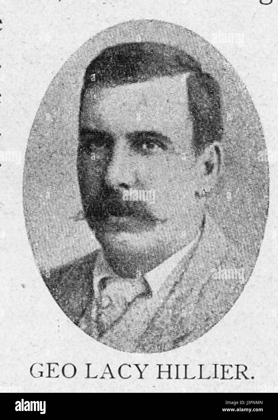 George Lacy Hillier 1885 Stock Photo - Alamy