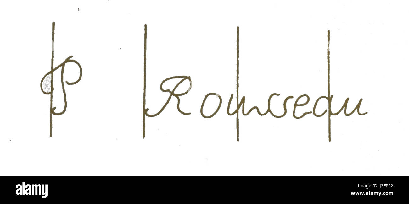 French watermark Cut Out Stock Images & Pictures - Alamy