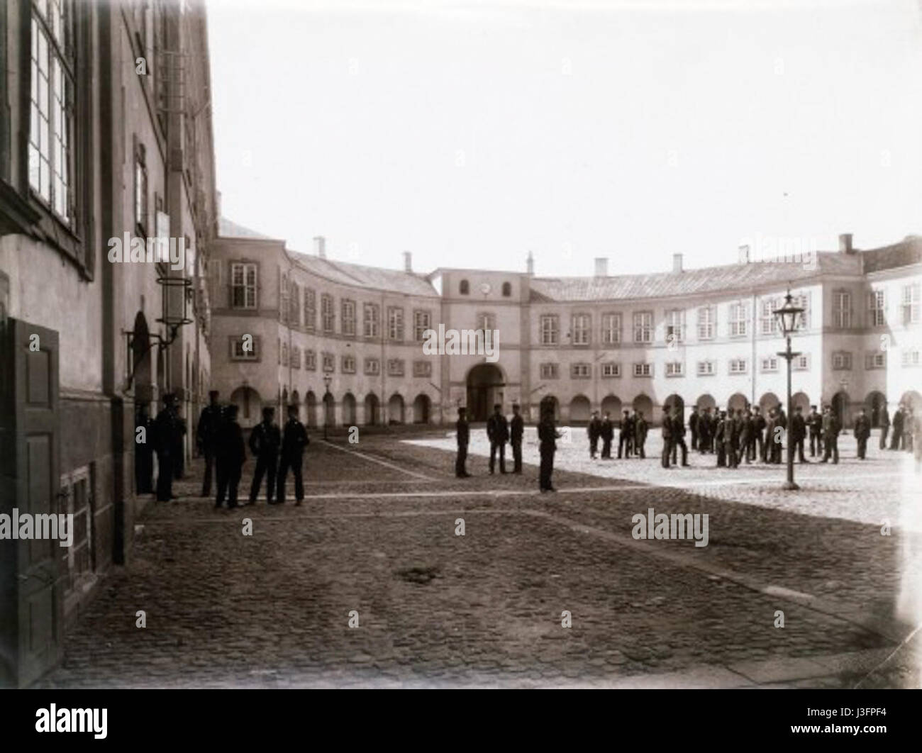 Frederiksberg Slot, built around 1895, is a royal palace located in ...