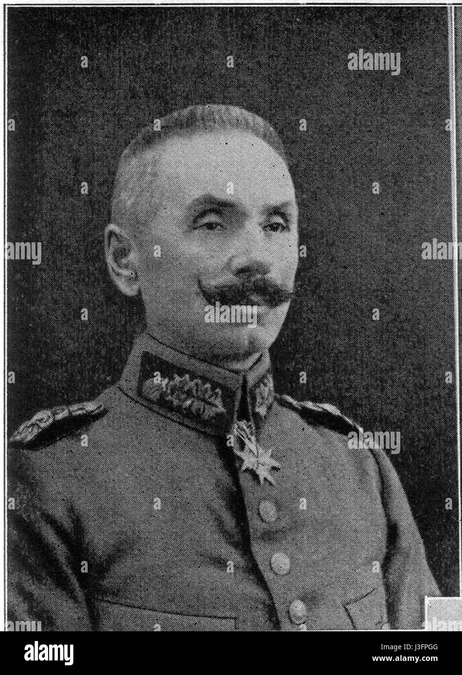 A portrait of Generalleutnant Richard Wellmann, a notable figure in ...