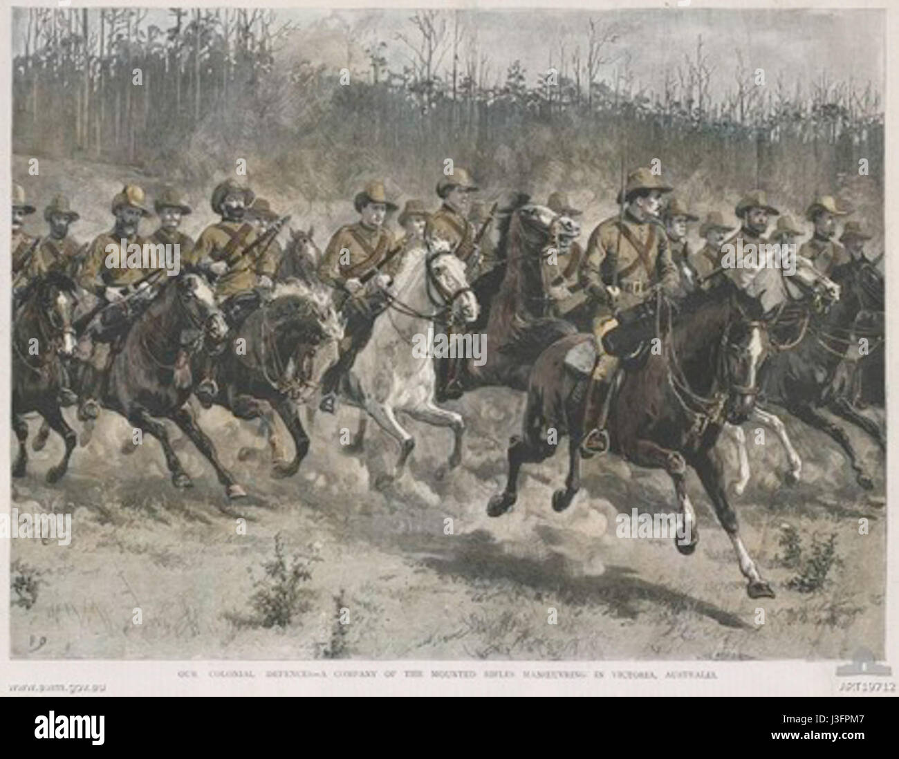 Victorian mounted rifles hi-res stock photography and images - Alamy