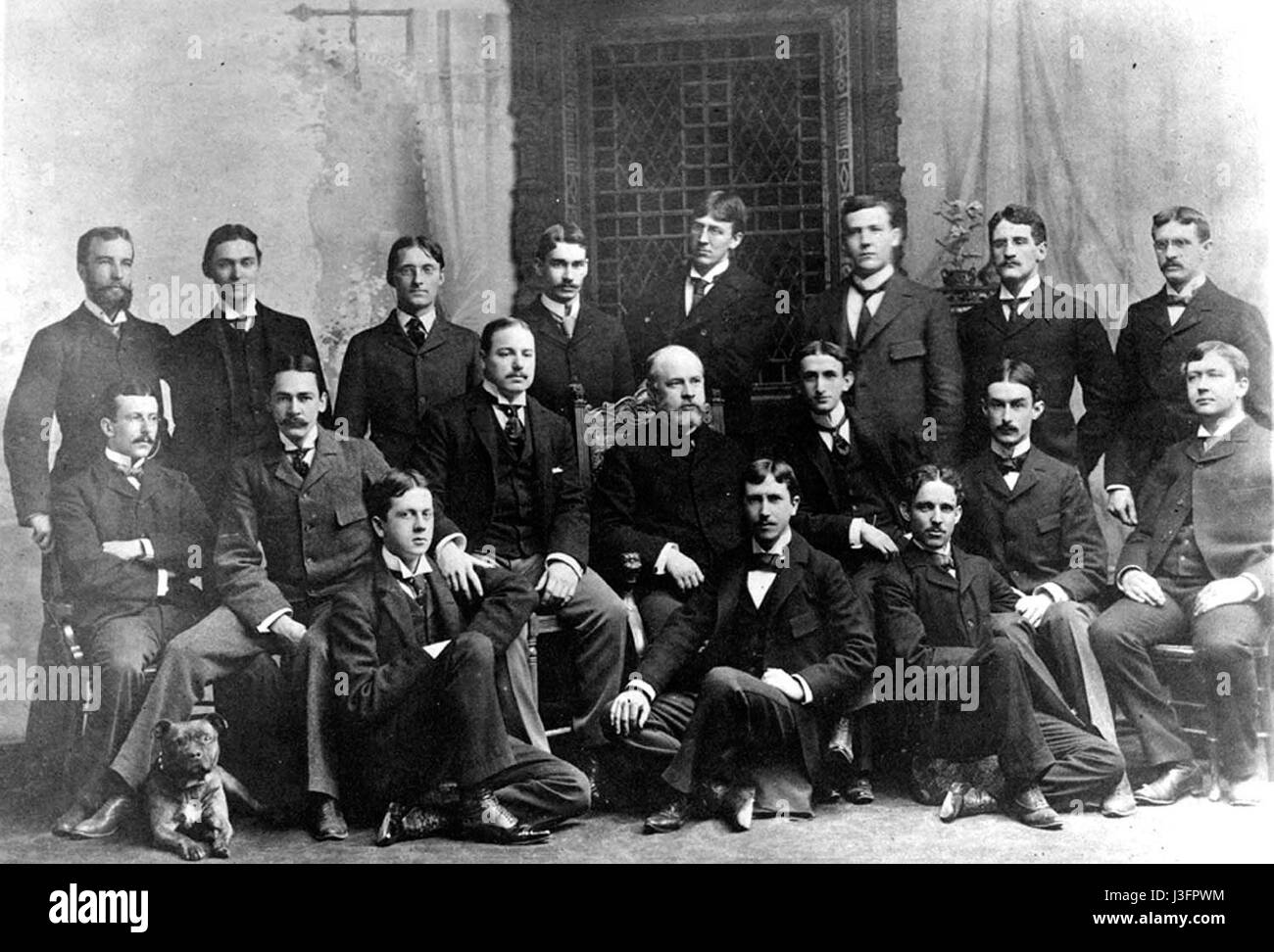 First med school class jhmi 1897 Stock Photo - Alamy