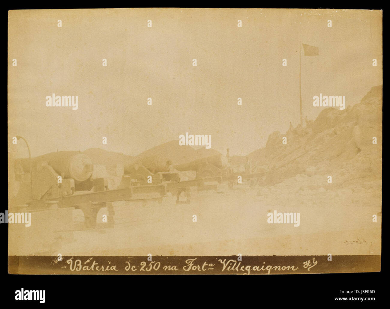 The Forte de Villegagnon, built in 1893, is a historical military fort ...