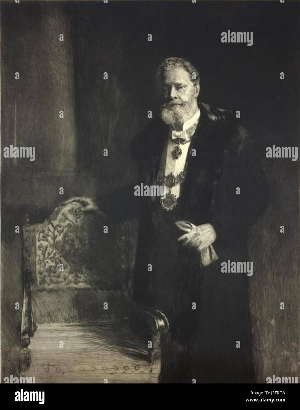 Ferdinand Schmutzer Karl Lueger Stock Photo - Alamy