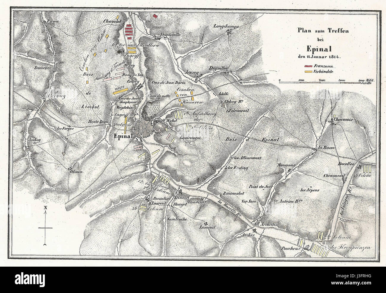 Map of epinal hi-res stock photography and images - Alamy