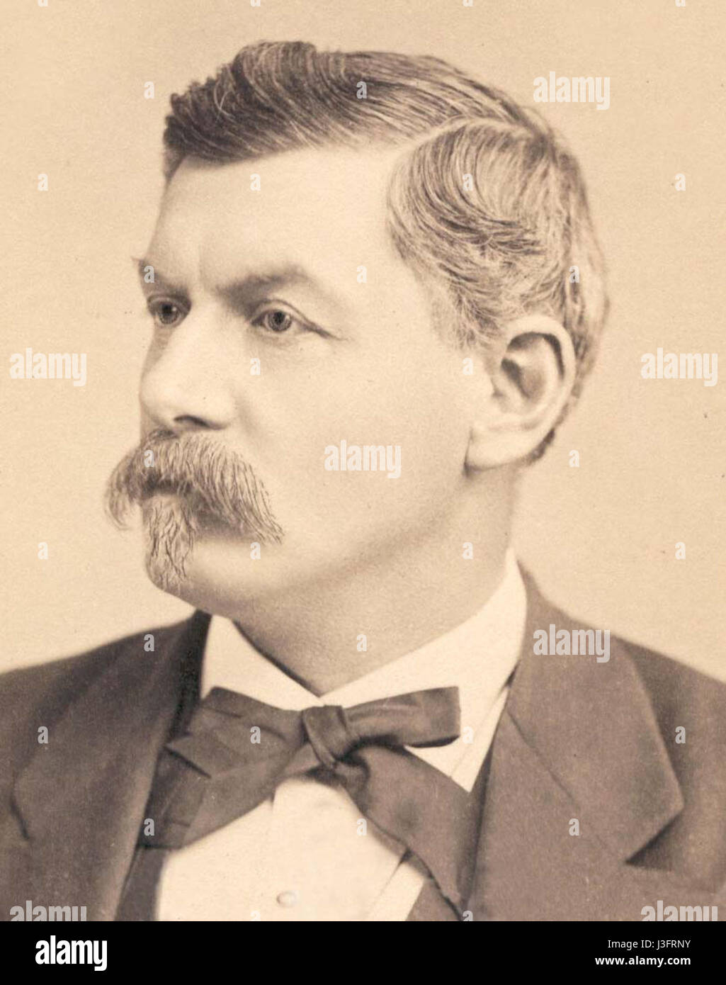 George B McClellan c1880 Stock Photo - Alamy