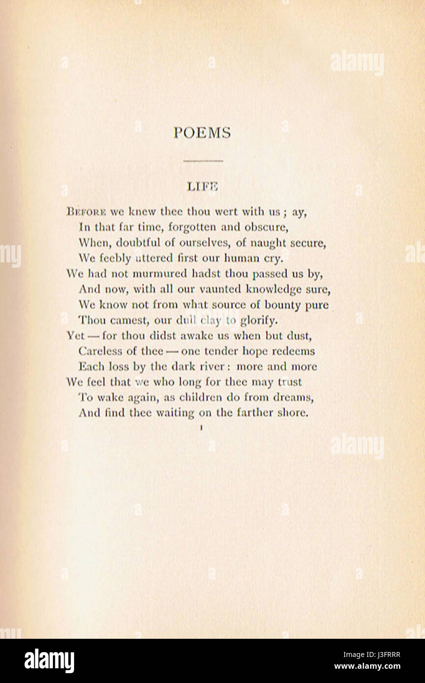A collection of poems by Florence Earle Coates, an American poet, first ...