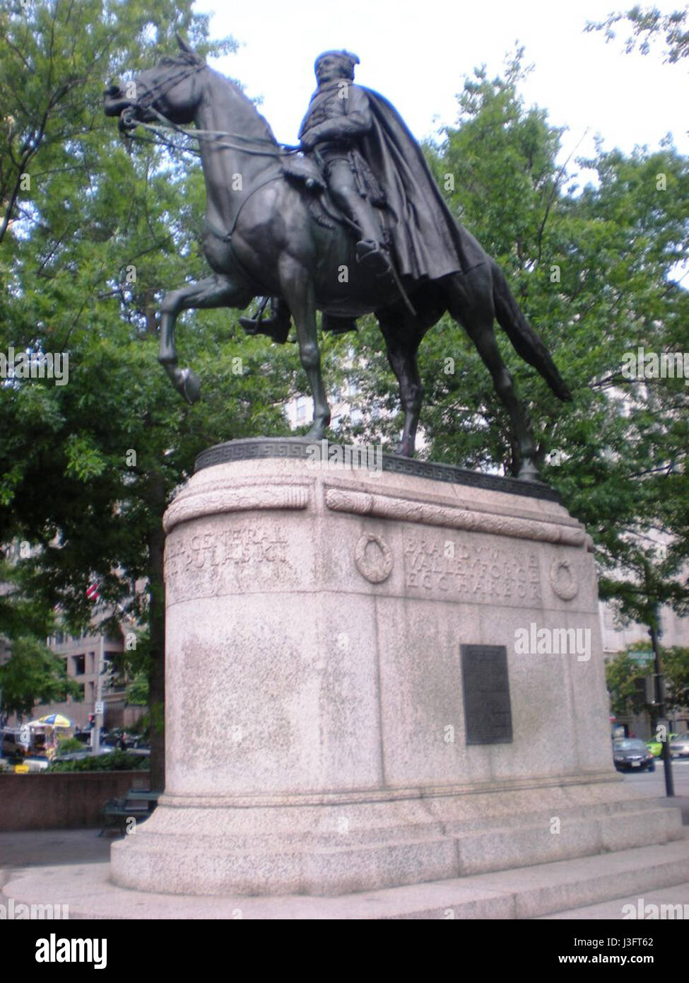 A portrait of General Casimir Pulaski, painted by Kasimir Chodzinski ...