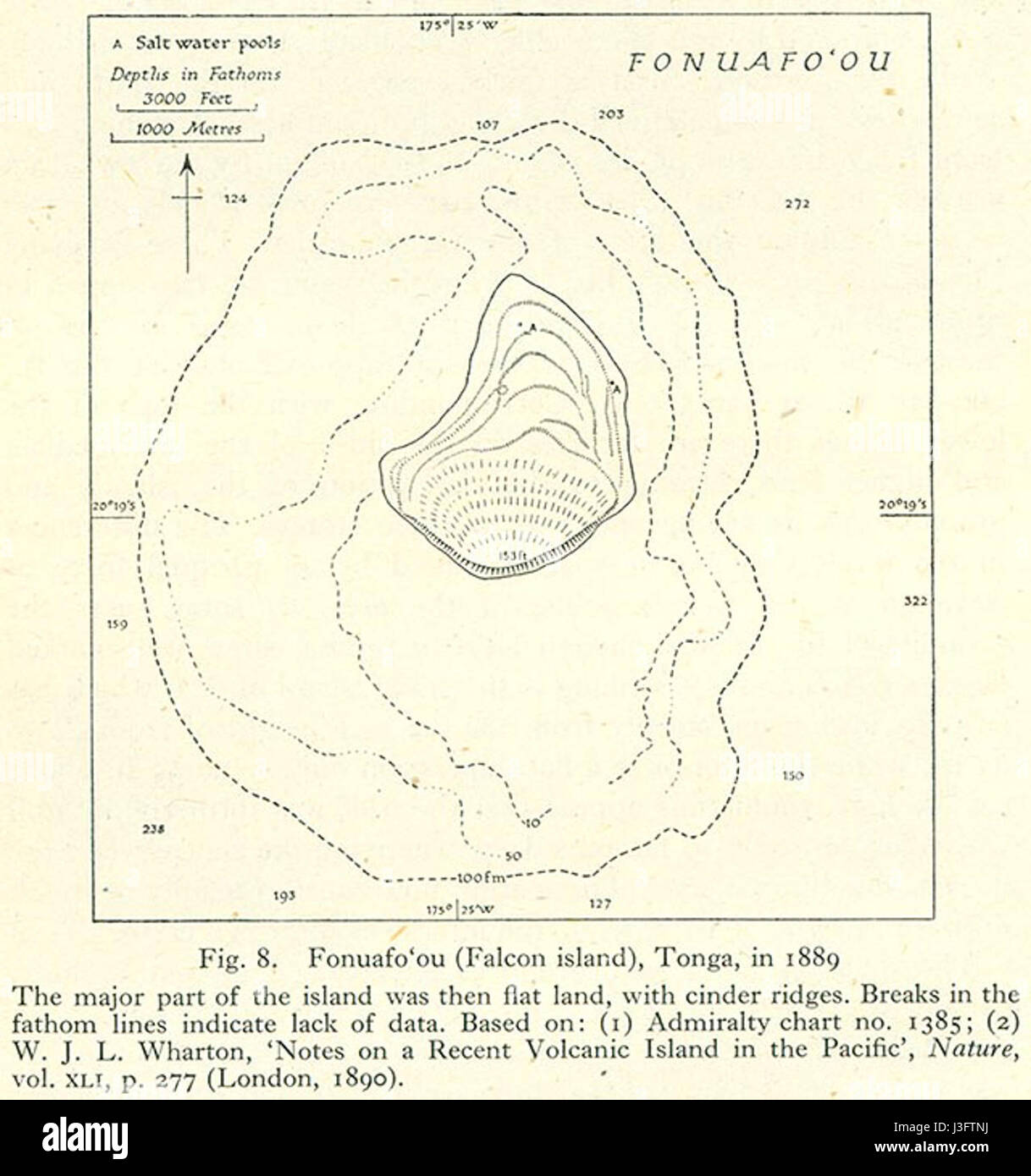 Vintage map of tonga hi-res stock photography and images - Alamy