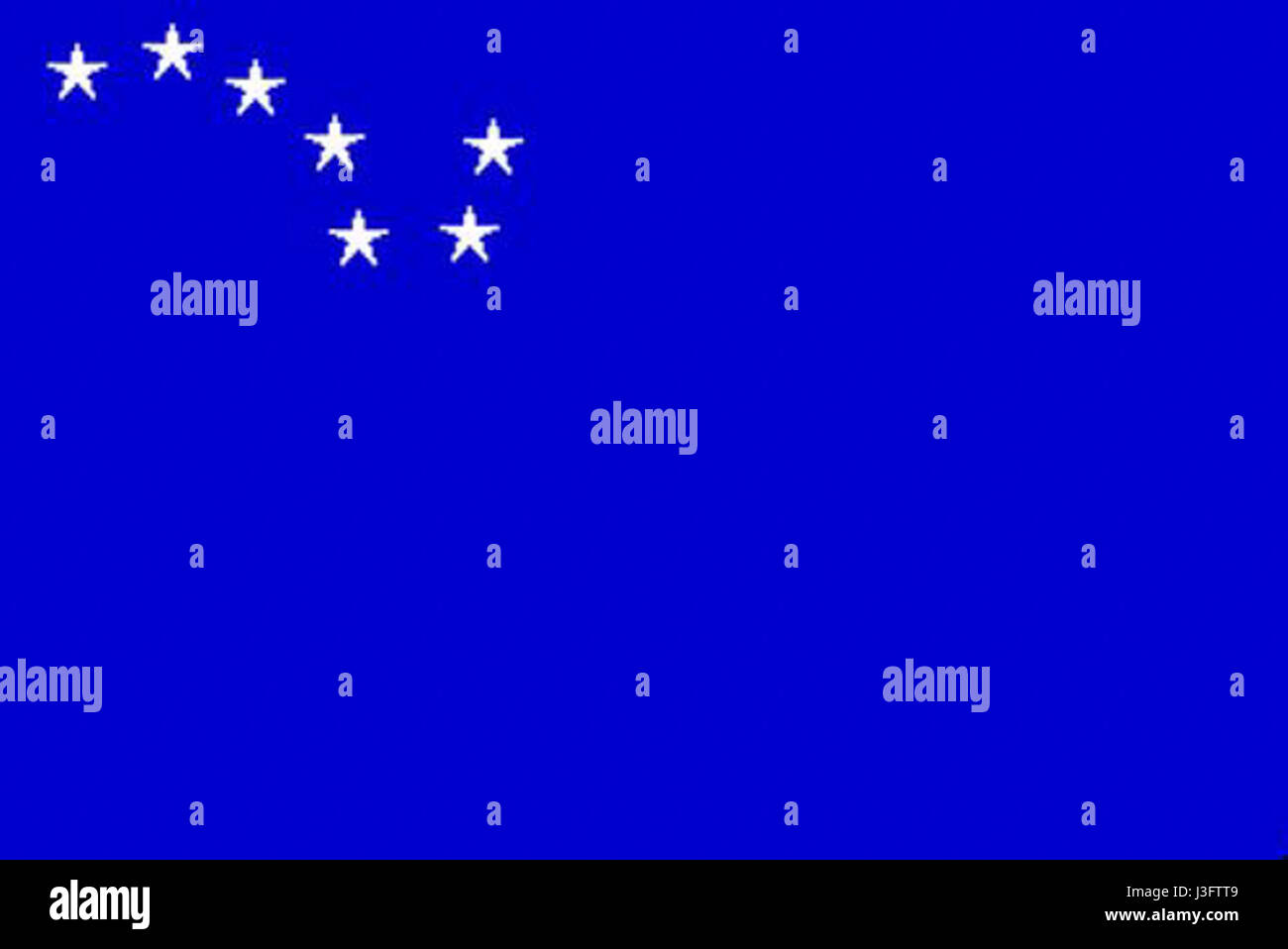 A historical flag from Otava, likely referencing a specific design used ...