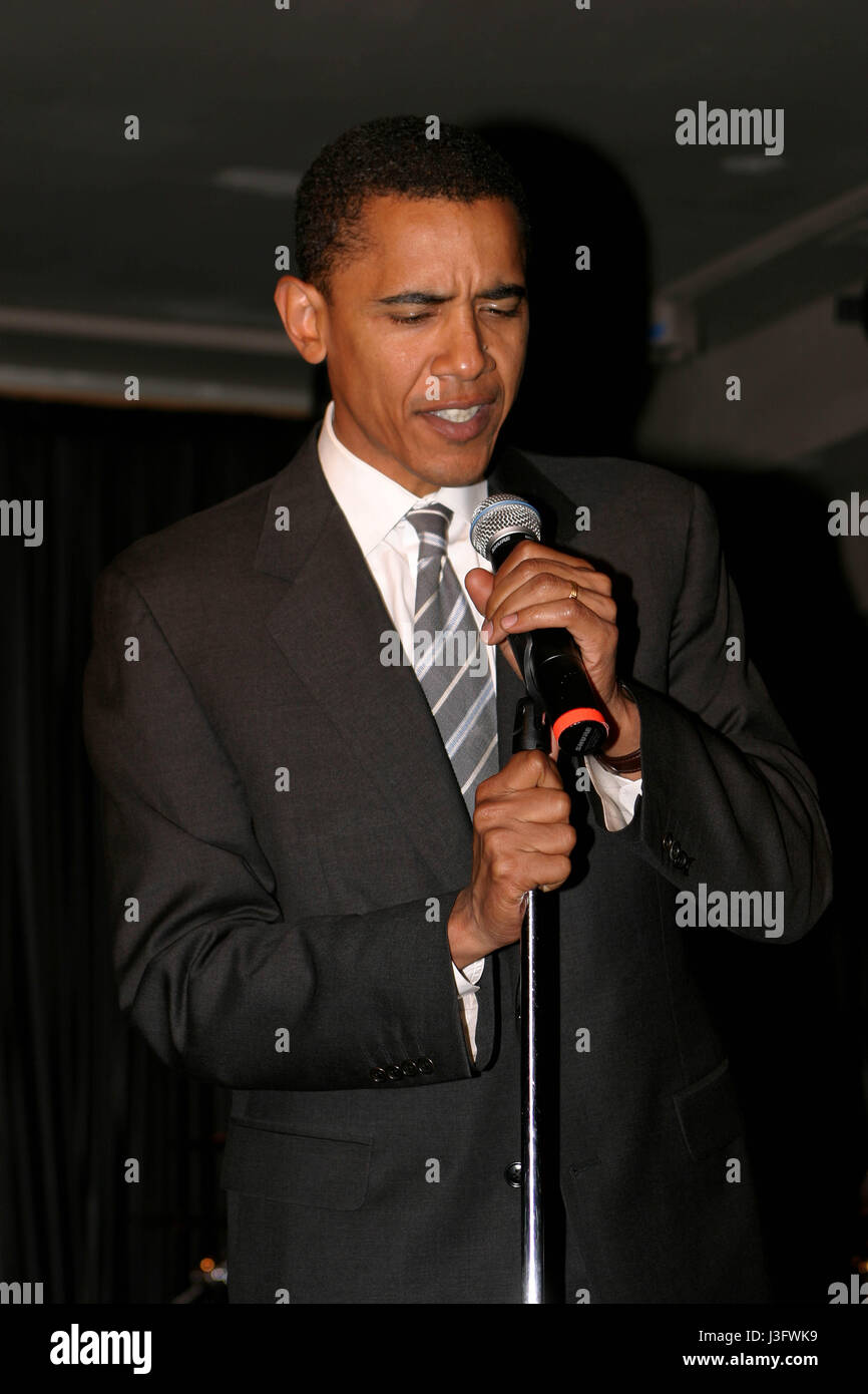 Senator Barack Obama Stock Photo - Alamy